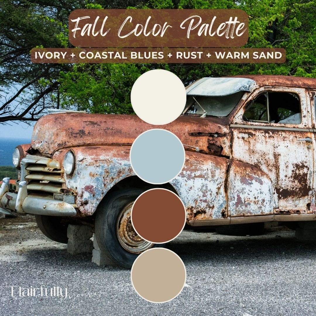 Fall Color Palette Ideas for Home Decor: 4 Coastal-Friendly Combos ...