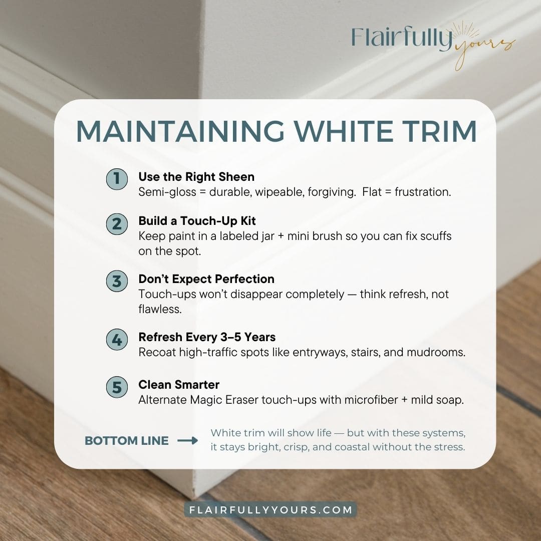 White Trim: Pros, Cons, and the Best Sherwin-Williams Paints - Flairfully Yours