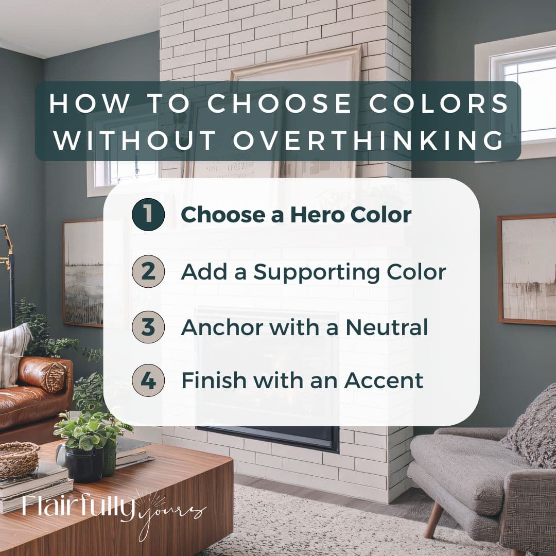 Stop Overthinking Paint Colors - Flairfully Yours
